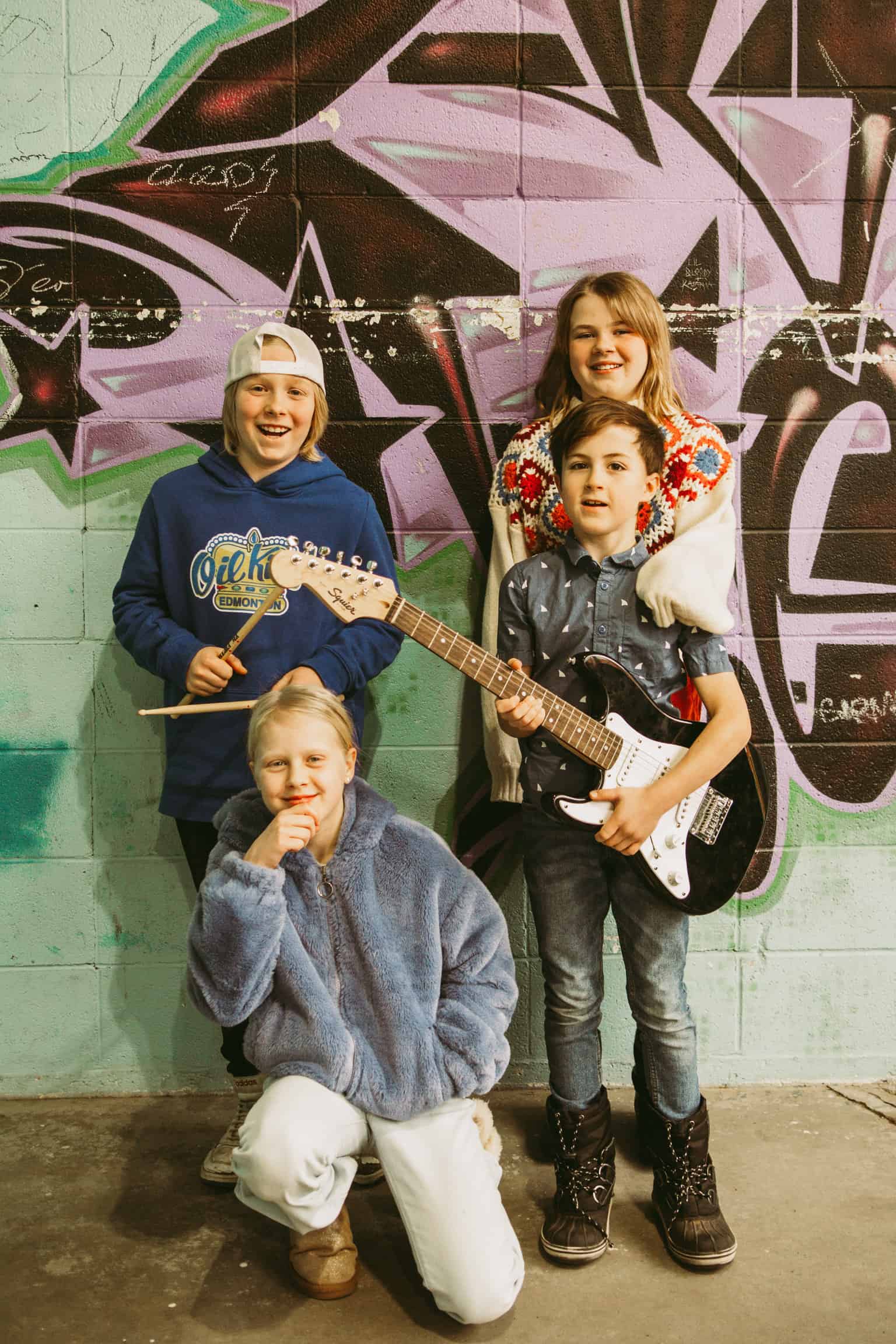 BLIND CHEETAHS KIDS ROCK BAND EDMONTON – Backbeat